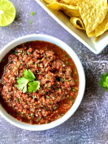 The Best Salsa Ever - The Menu Maid