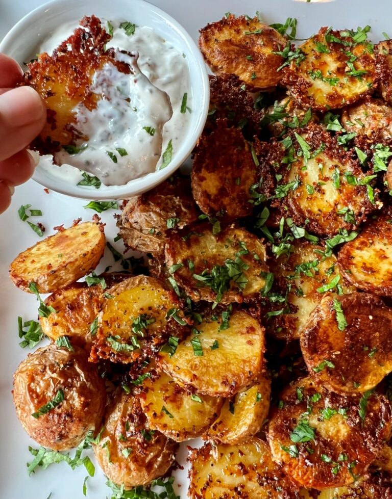 Crispy Parmesan Ranch Potatoes