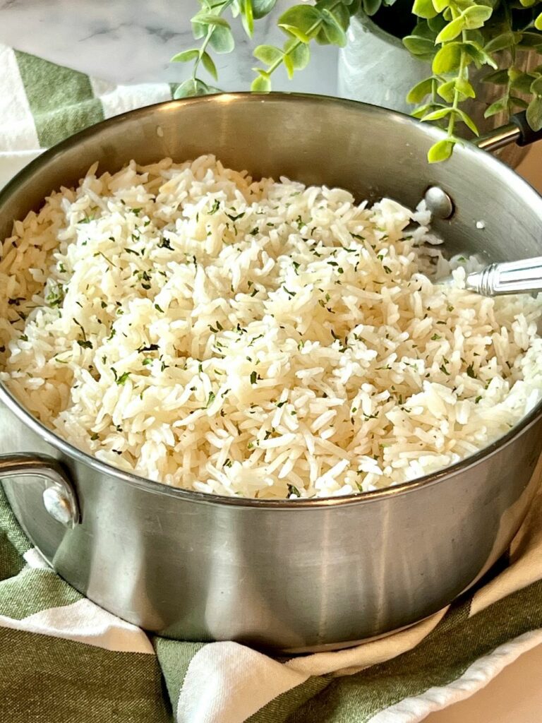 Easy Coconut Rice - The Menu Maid