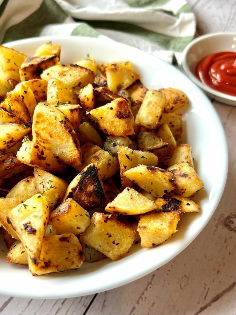Perfect Fried Potatoes - The Menu Maid