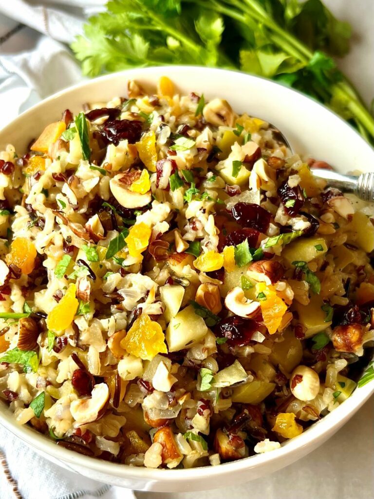 Confetti Wild Rice Pilaf - The Menu Maid