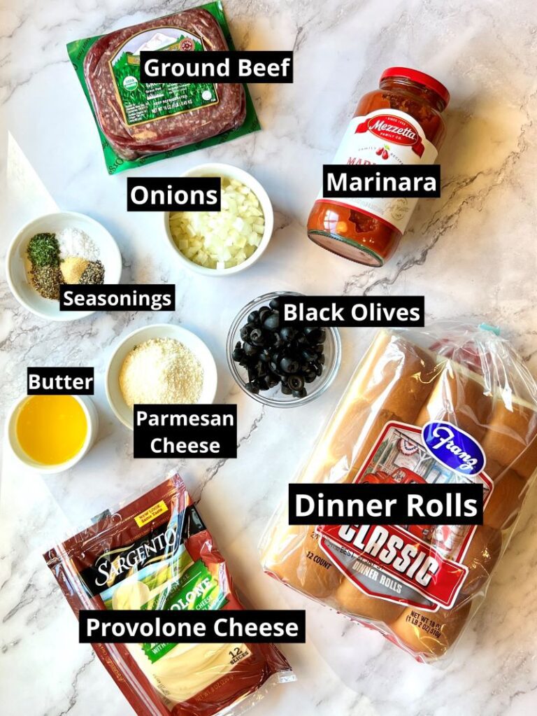 Italian Ground Beef Sliders with Parmesan Butter Glaze - The Menu Maid