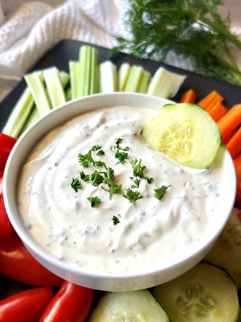 Homemade Ranch Dip - The Menu Maid