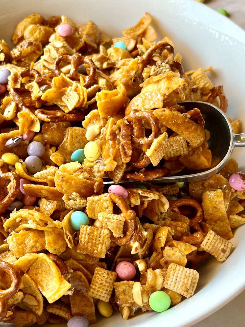 Sweet and Spicy Frito Snack Mix - The Menu Maid
