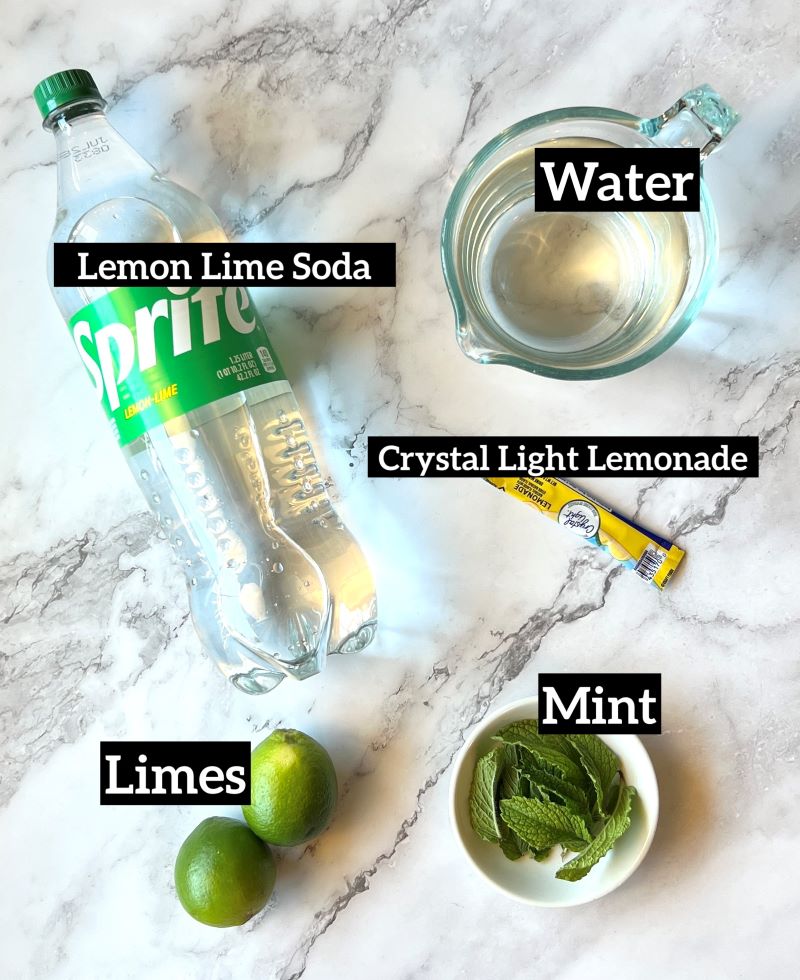 Mojito Mocktail - The Menu Maid